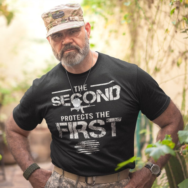 The Second Protects The First - Tshirt – Concealed Patriots