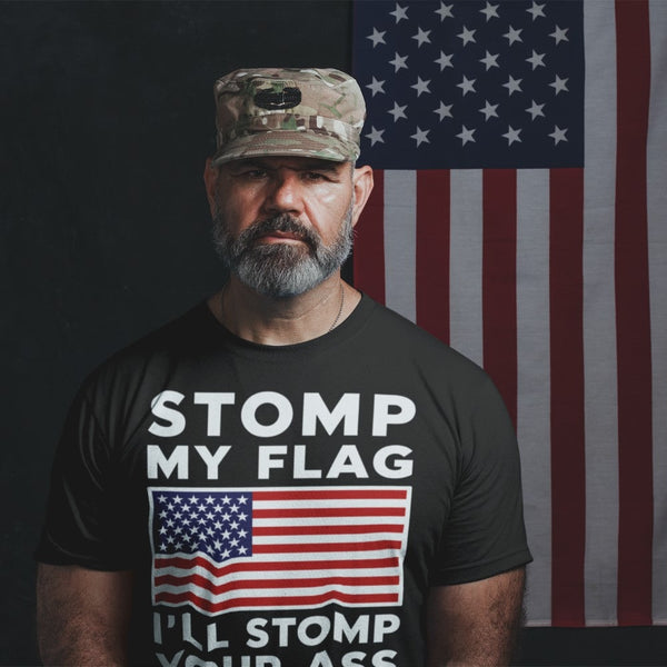 Stomp My Flag - Tshirt – Concealed Patriots